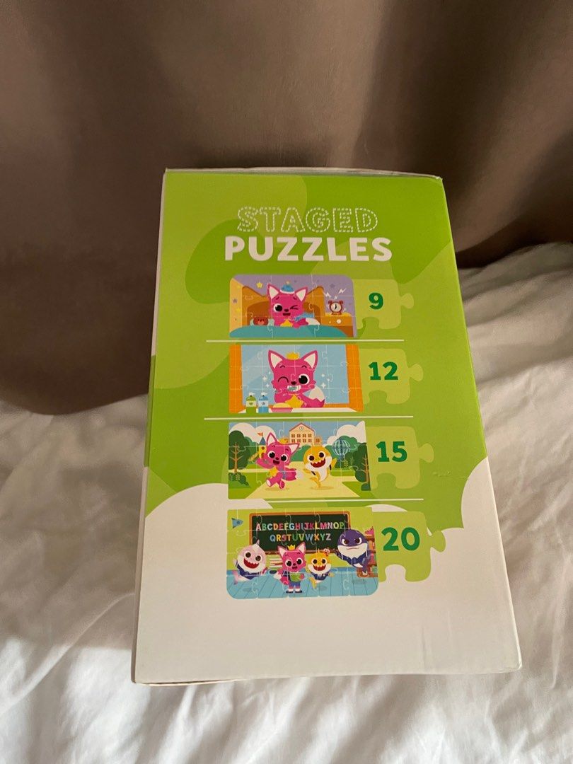 Pinkfong phase 2 puzzles (elf culture), 兒童＆孕婦用品, 嬰兒玩具 - Carousell