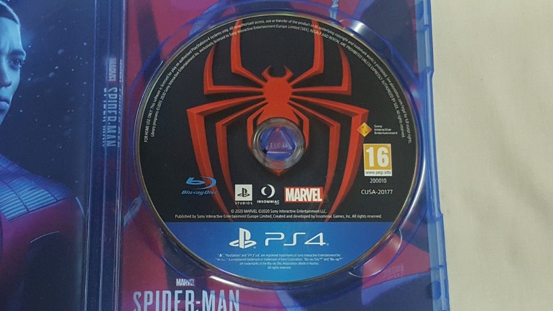 PlayStation 4 PS4 Marvel Spider-Man Miles Morales, Video Gaming, Video ...