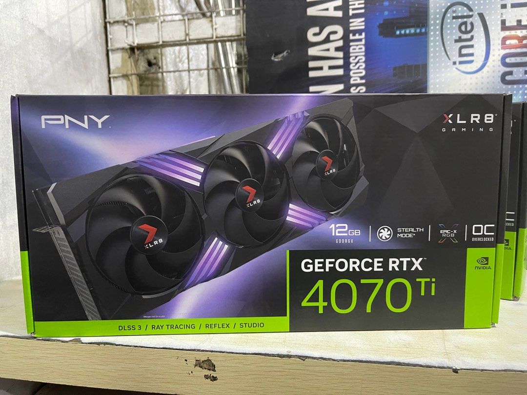 PNY GEFORCE RTX 4070TI 12GB OC, Computers & Tech, Parts & Accessories ...