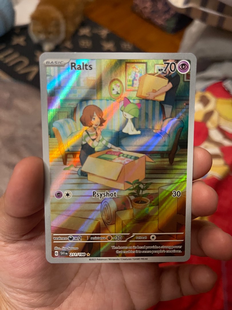 Pokemon Scarlet Violet Ralts Hobbies And Toys Toys And Games On Carousell