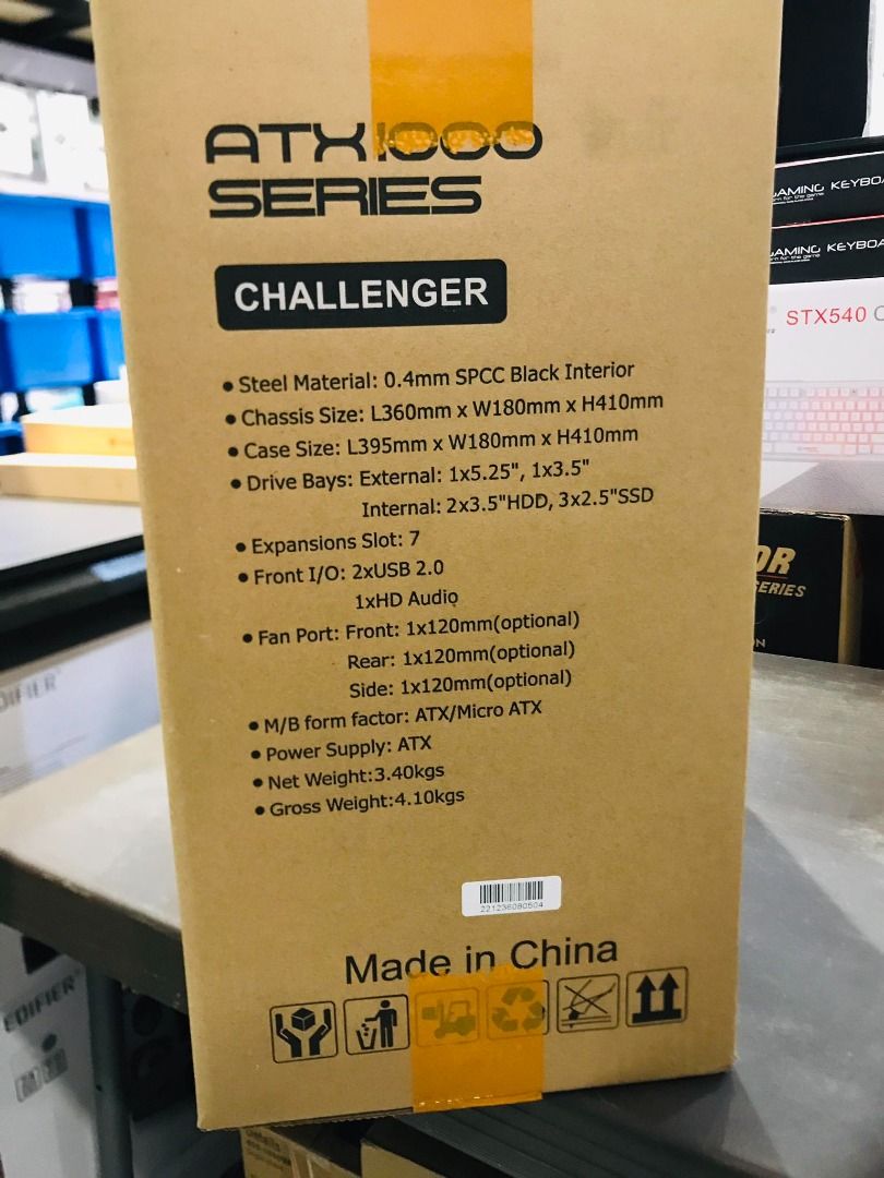 Powerlogic Challenger ATX Casing With 700w PSU, Computers & Tech, Parts ...