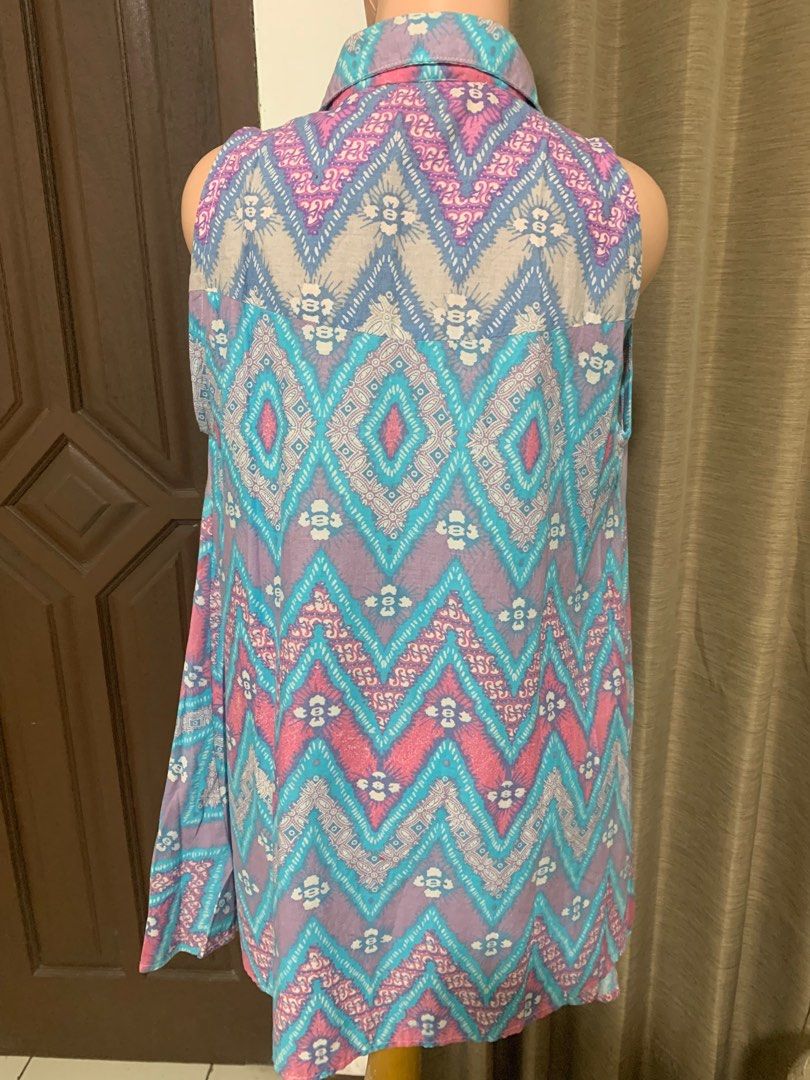 Preloved Batik Cantik untuk Ke Kantor dan Acara Formal Ukuran L, Fesyen ...