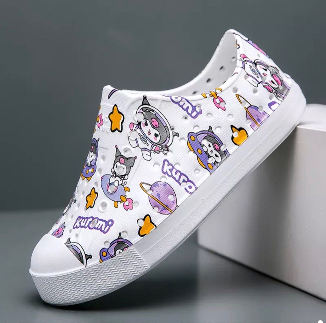 {PREORDER} children native kuromi lightweight waterproof slip on shoe ...