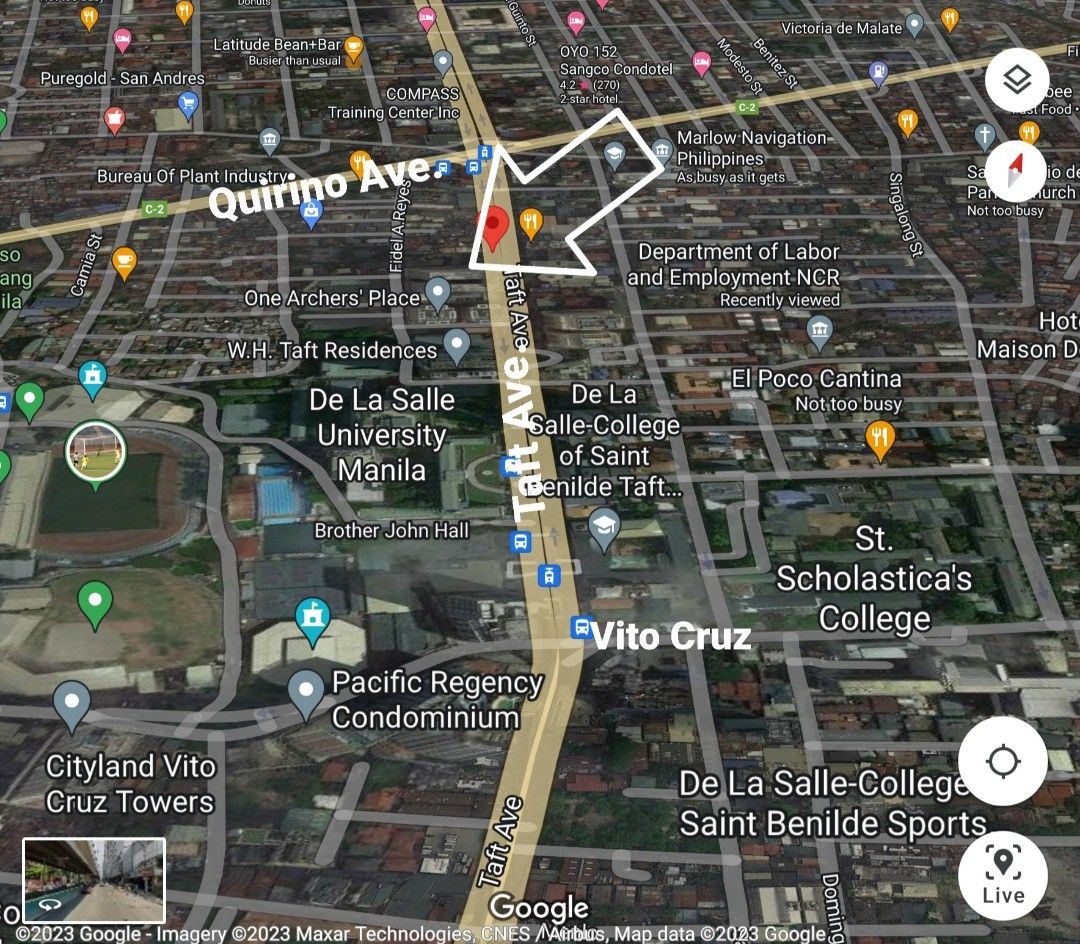 Prime Commercial lot for high rise bldg in TAFT Ave. Manila nr Roxas ...