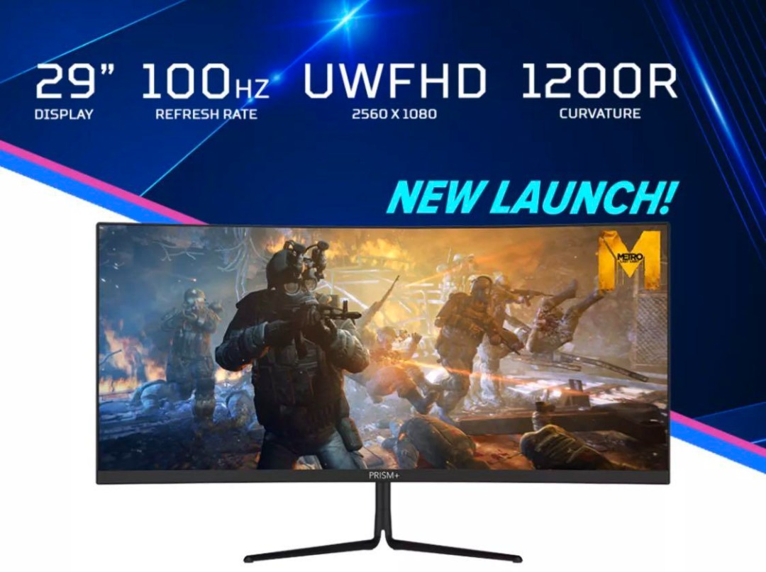 PRISM+ X290 Curved 29" Monitor, Computers & Tech, Parts & Accessories ...