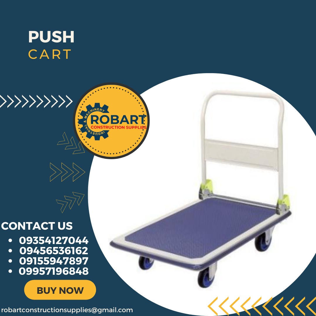 PUSH CART, Commercial & Industrial, Construction Tools & Equipment on ...