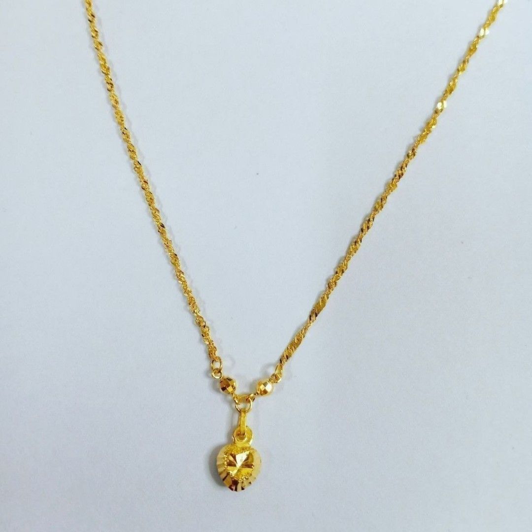 RANTAI Emas 916, Women's Fashion, Jewelry & Organisers, Necklaces on ...