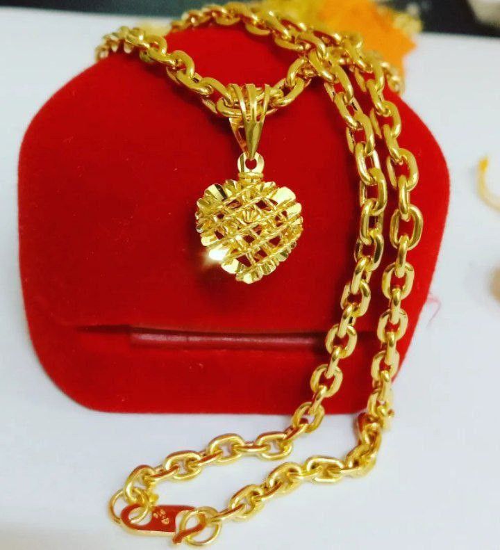 Rantai Emas 916, Women's Fashion, Jewelry & Organisers, Necklaces on ...