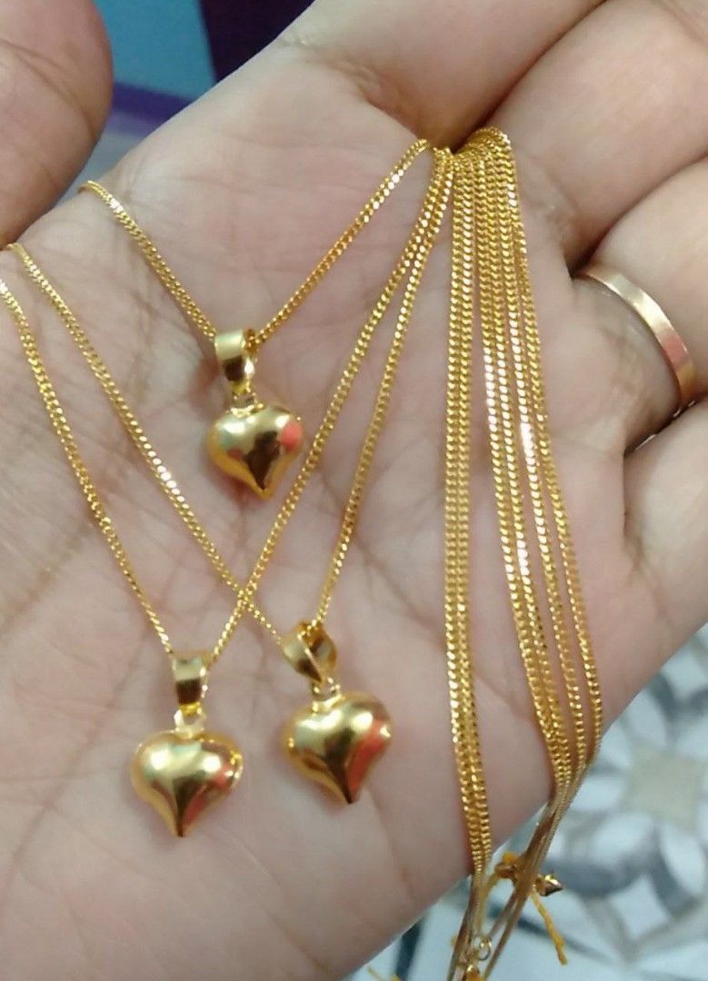 Rantai Set Emas 916, Women's Fashion, Jewelry & Organisers, Necklaces ...