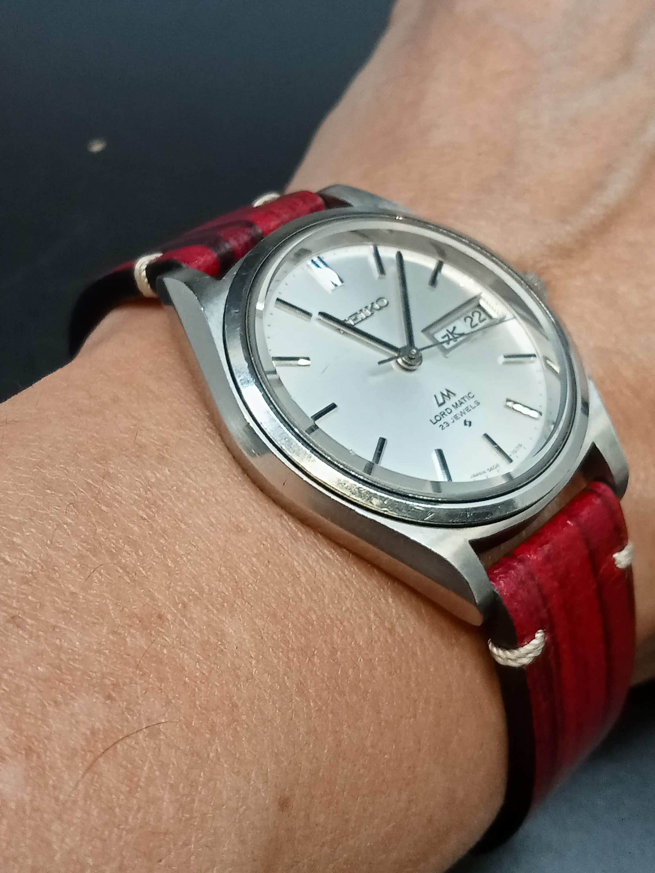 Rare! Vintage June 1970 Seiko SUWA Lord Matic, Model 5606-7070, 23J Automatic, Men's Fashion ...