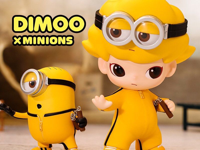 [Ready Stock]Pop Mart Dimoo x Minion Figure, Hobbies & Toys, Toys ...