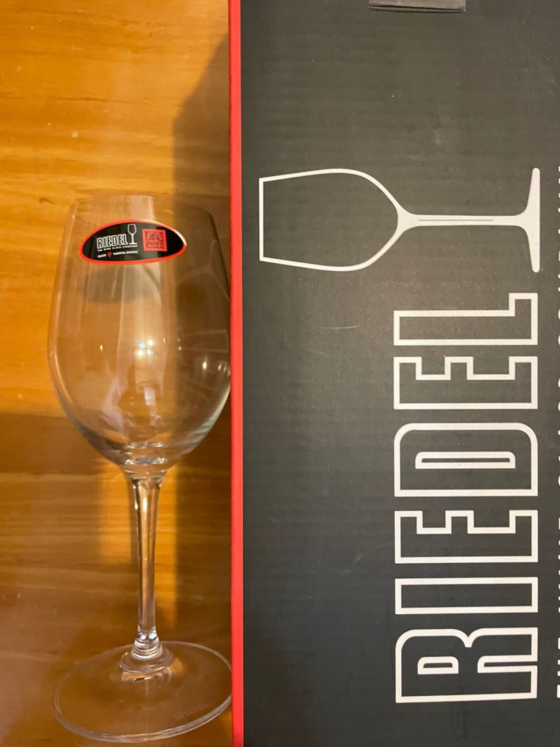Riedel Wine Glass, 家庭電器, 廚房電器, 酒窖及存倉 - Carousell