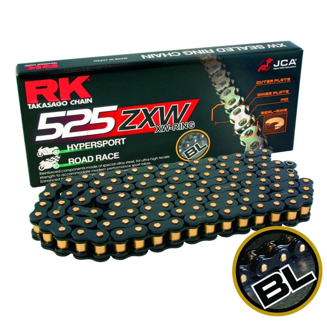 RK chain 525 Ducati Monster Sprocket kit set, Motorcycles, Motorcycle ...