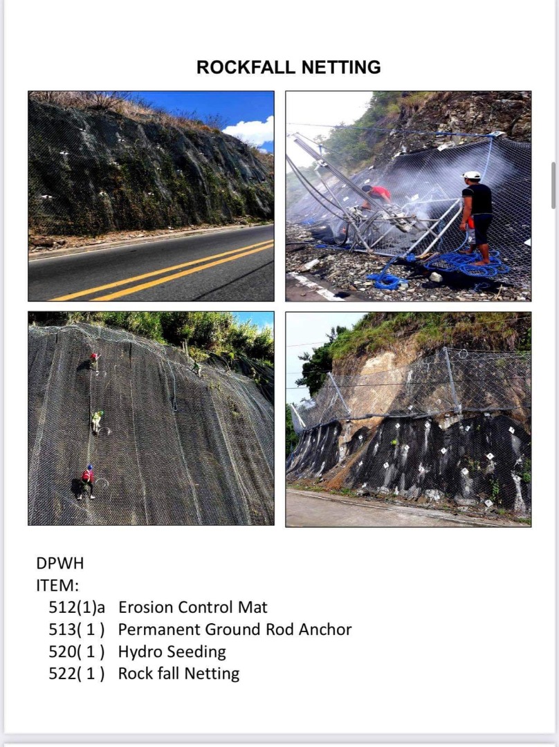 ROCKFALL NETTING, Commercial & Industrial, Construction & Building ...