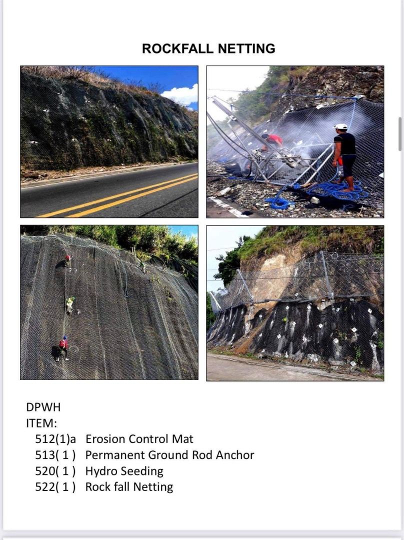 ROCKFALL NETTING, Commercial & Industrial, Construction & Building ...
