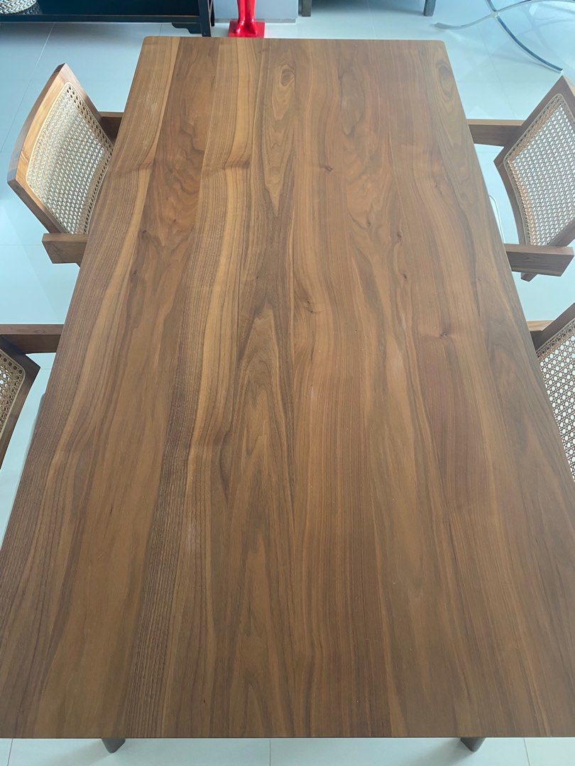 Ross large walnut dining table from Forty Two, Furniture & Home Living ...