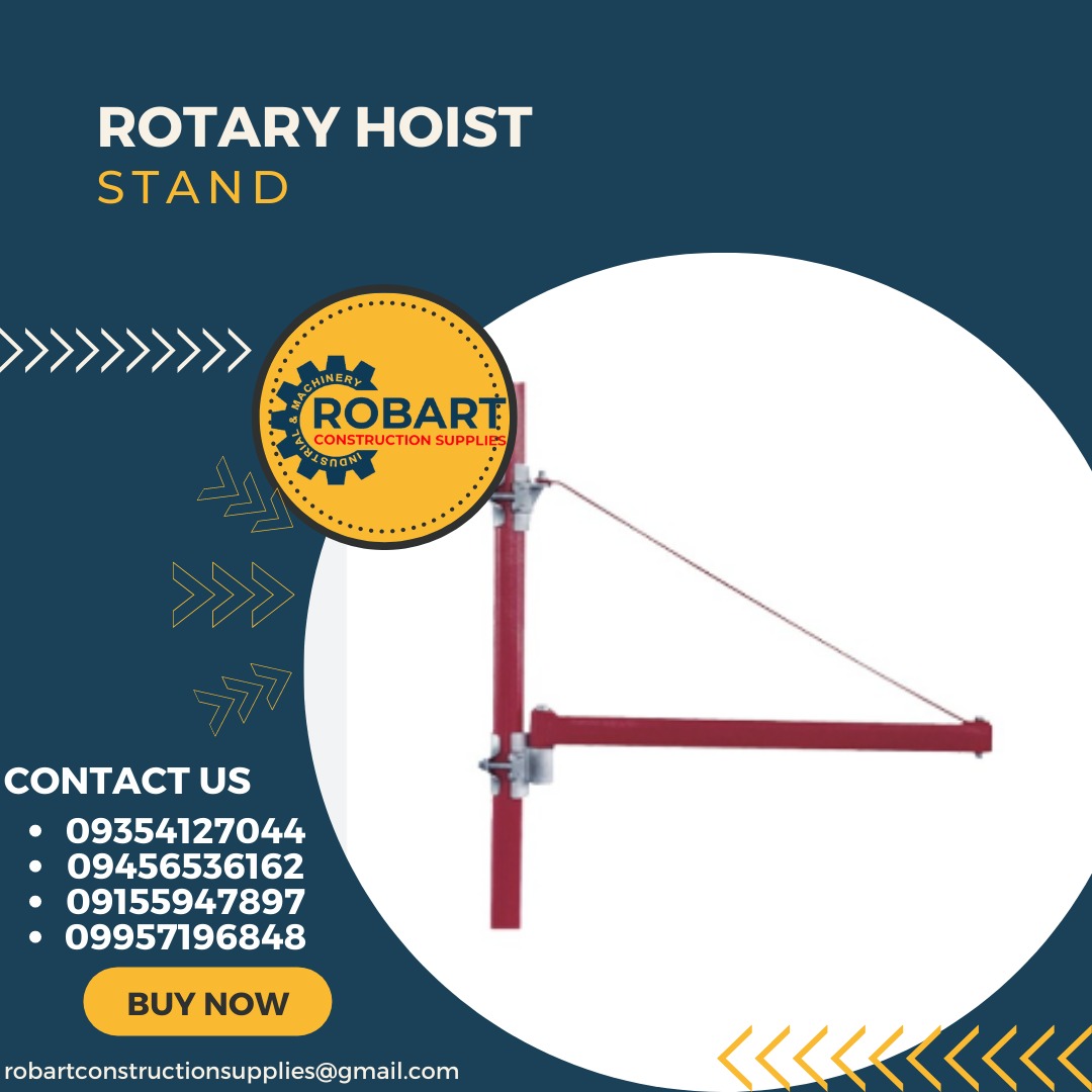 ROTARY HOIST STAND, Commercial & Industrial, Construction Tools ...