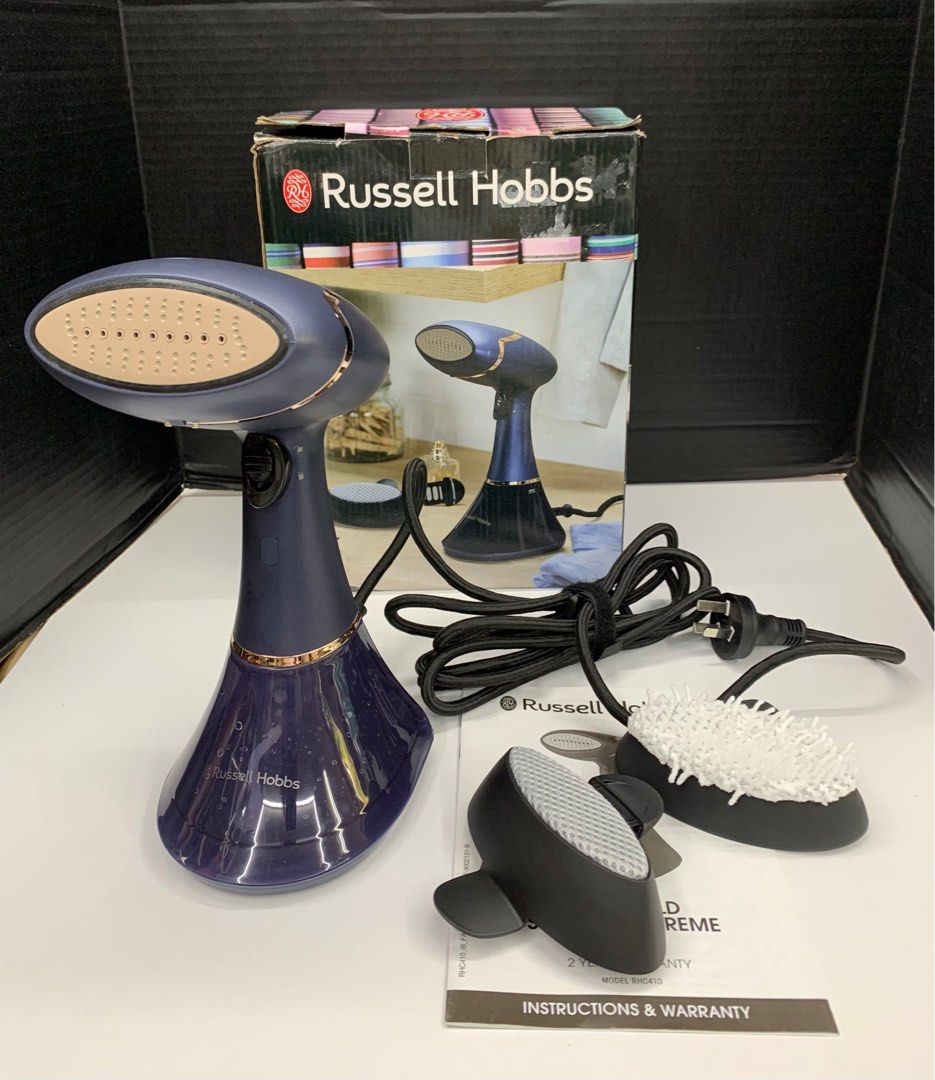Russell Hobbs Handheld Supreme Steamer, RHC410, Handheld Garment ...