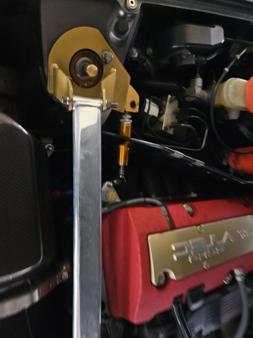 S2000 js racing strut bar + engine torque damper, Car Accessories ...