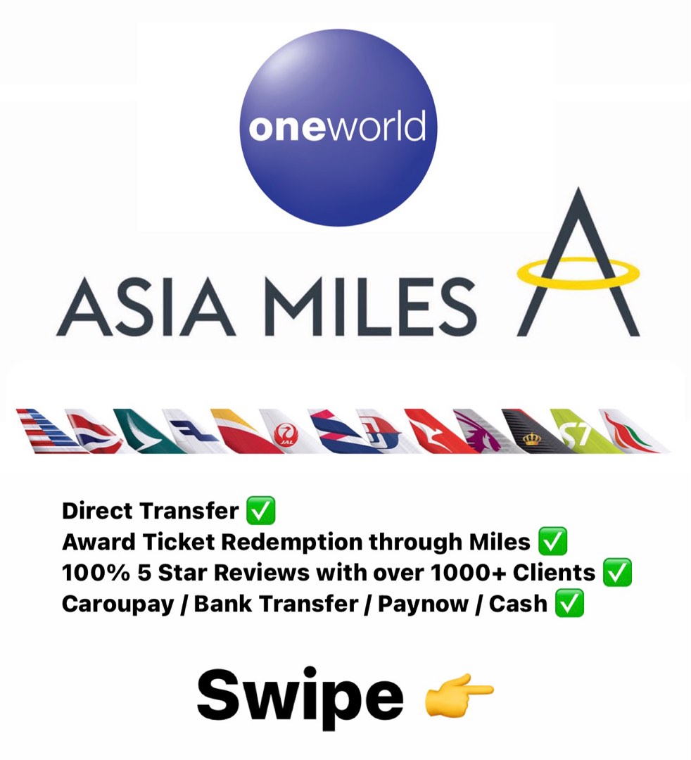 Direct Transfer & Award Ticket Redemption - Cathay Pacific CX Asia ...