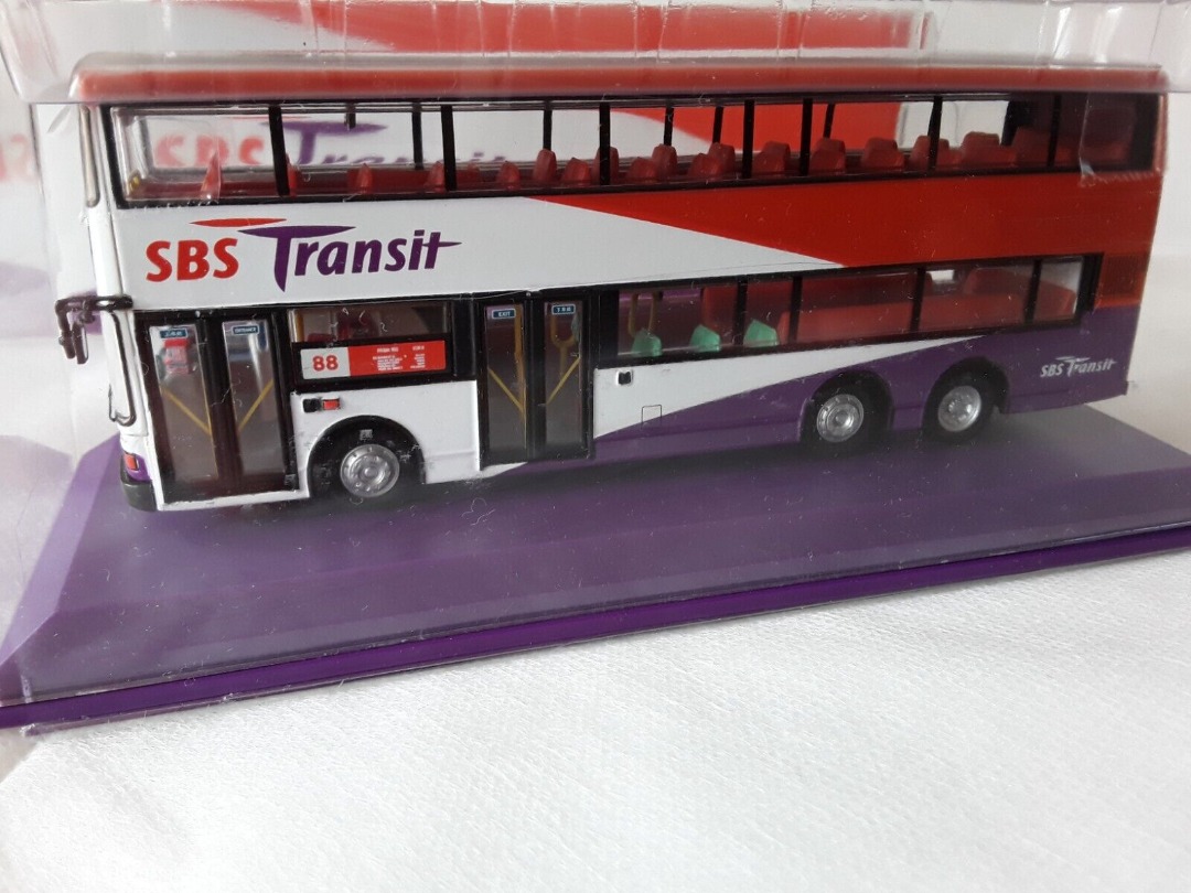 SBS Transit 1/76 Volvo Olympian Singapore SG Bus Model Rt. 88, Hobbies ...