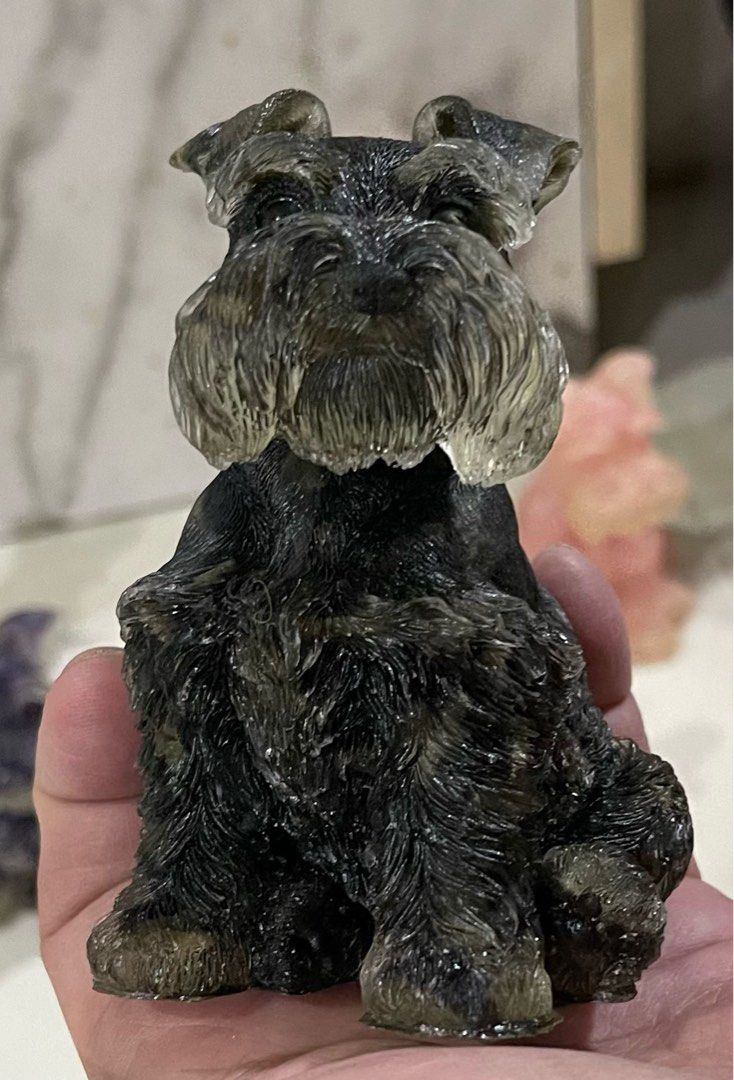 schnauzer crystal figurine, Hobbies & Toys, Memorabilia & Collectibles ...