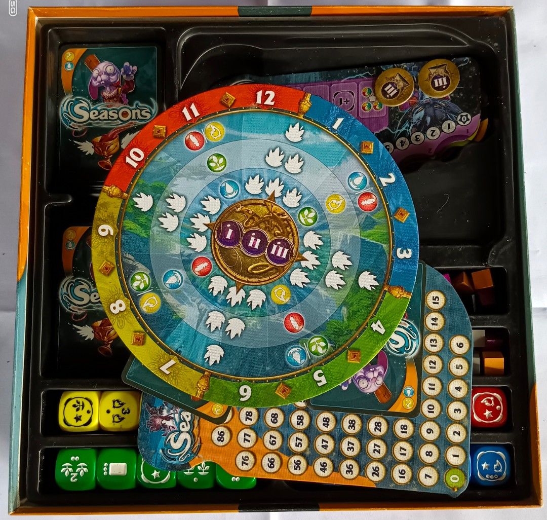 Seasons Board Game, Hobbies & Toys, Toys & Games on Carousell