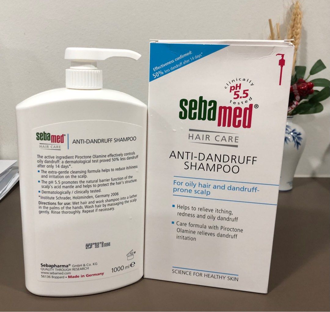 Seba med Anti-dandruff shampoo, Beauty & Personal Care, Hair on Carousell