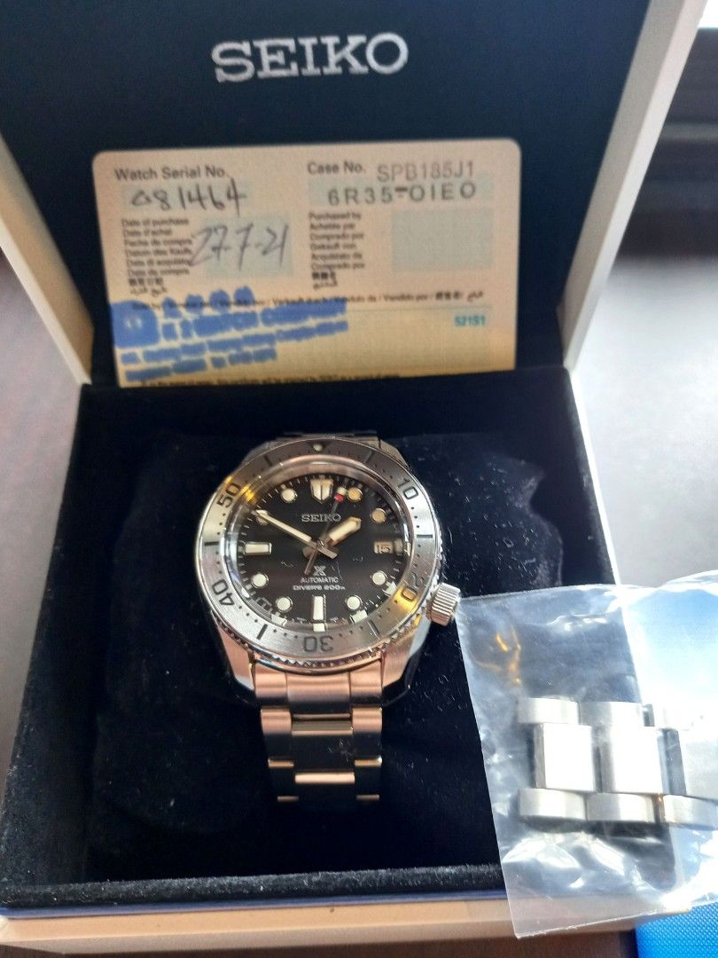 Seiko Prospex SPB185 SBDC125 MM200 Reduced Full Set, Luxury, Watches on Carousell