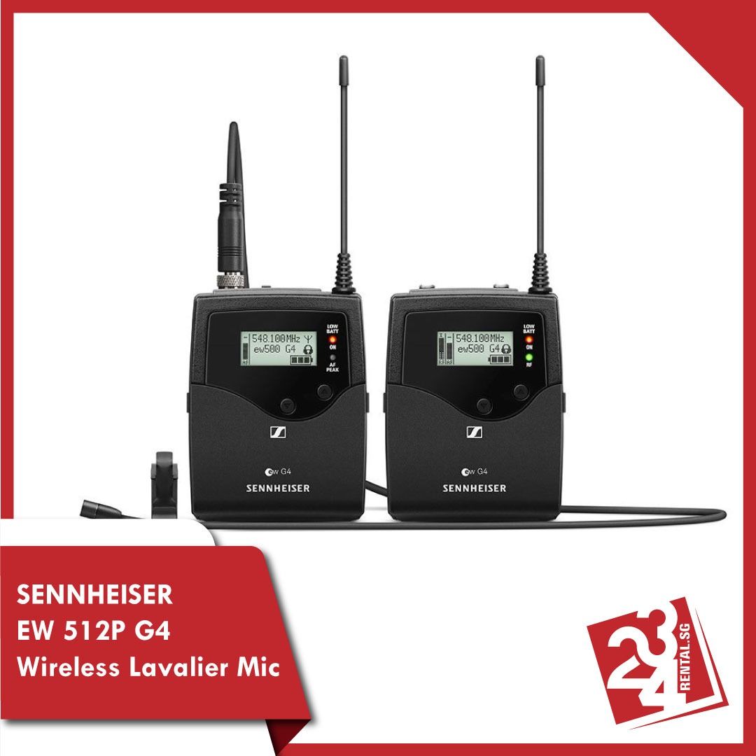 Sennheiser Wireless Lavalier System, Audio, Microphones on Carousell