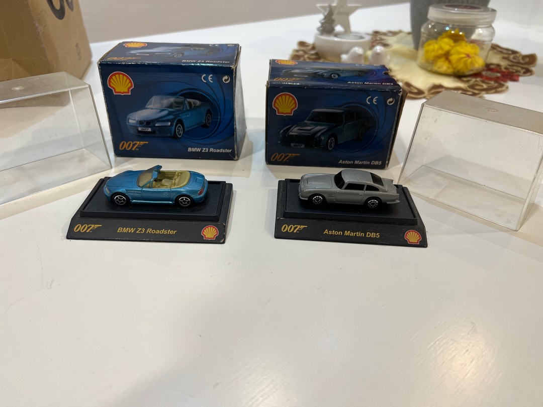 Shell James Bond 007 Cars, Hobbies & Toys, Toys & Games on Carousell