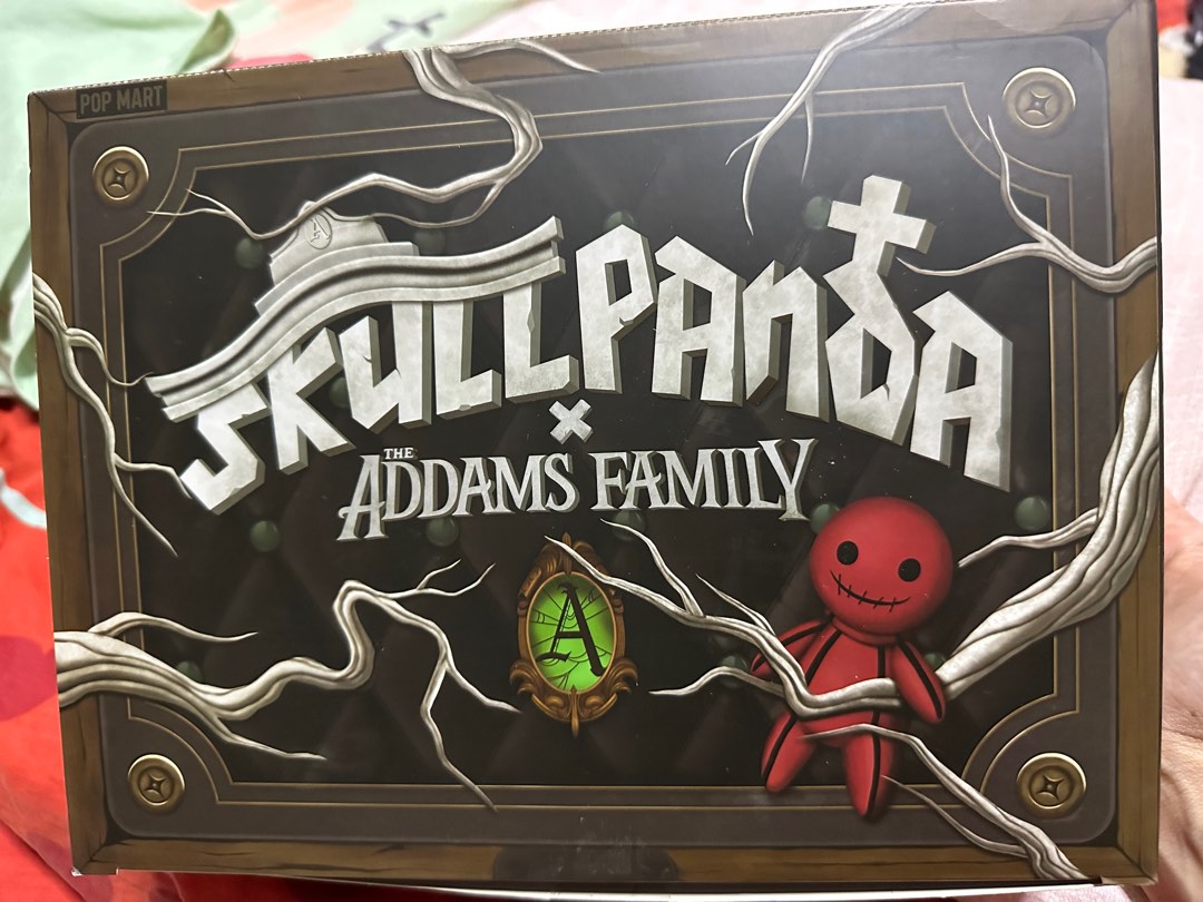 Skull Panda The Addams Family, Hobbies & Toys, Toys & Games on Carousell