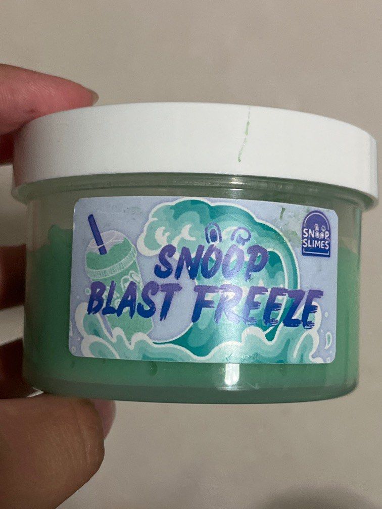 snoopslimes- snoop blast freeze slime, Hobbies & Toys, Toys & Games on ...