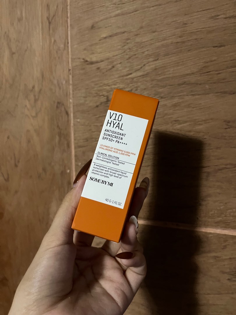 Some By Mi V10 HYAL Antioxidant Sunscreen SPF50+ PA+++, Beauty ...