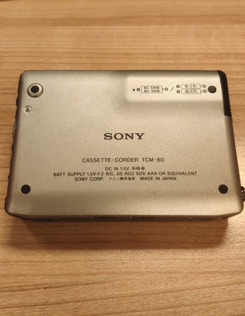 SONY TCM-80, 音響器材, 可攜式音響設備 - Carousell