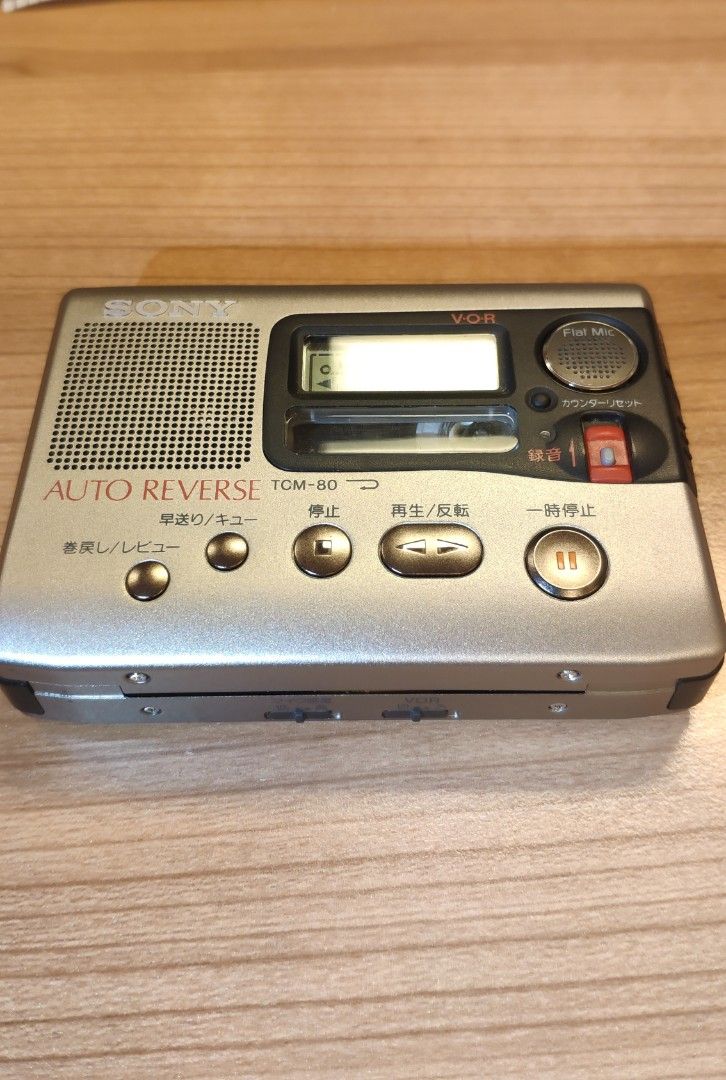 SONY TCM-80, 音響器材, 可攜式音響設備 - Carousell