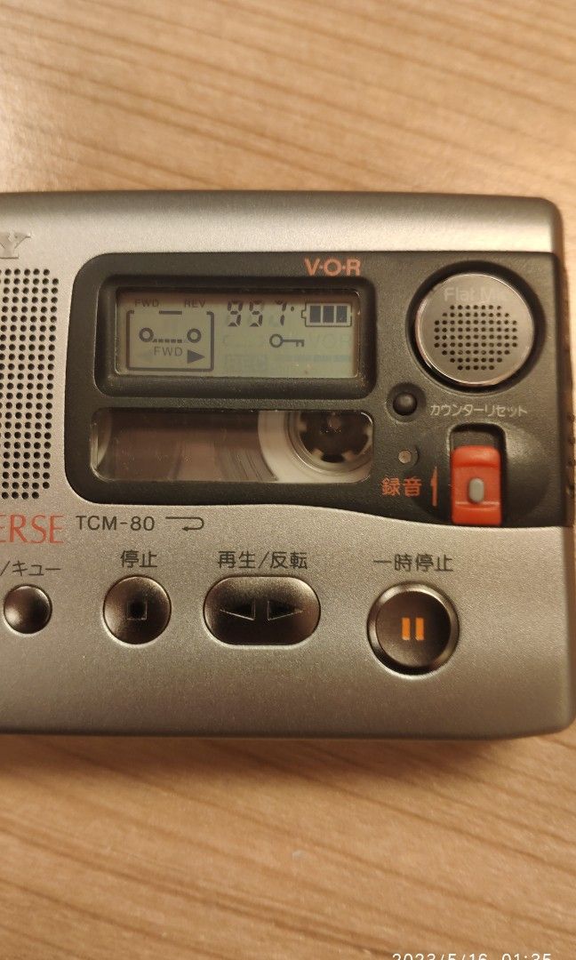 SONY TCM-80, 音響器材, 可攜式音響設備 - Carousell