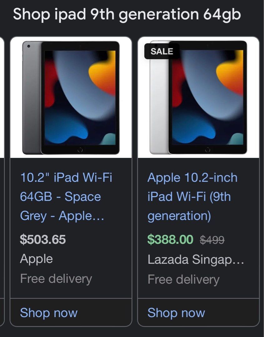 Space Grey iPad 9th Generation WiFi 64GB, Mobile Phones & Gadgets ...