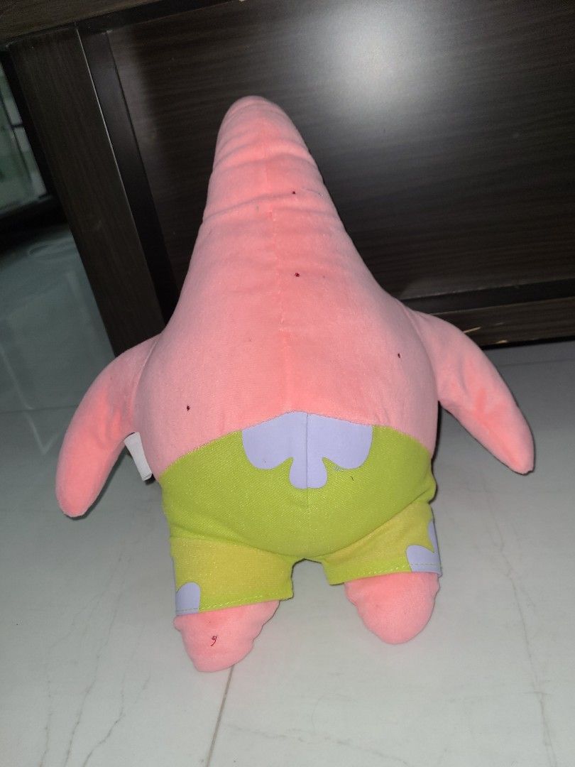 Spongebob Patrick soft toy, Hobbies & Toys, Toys & Games on Carousell