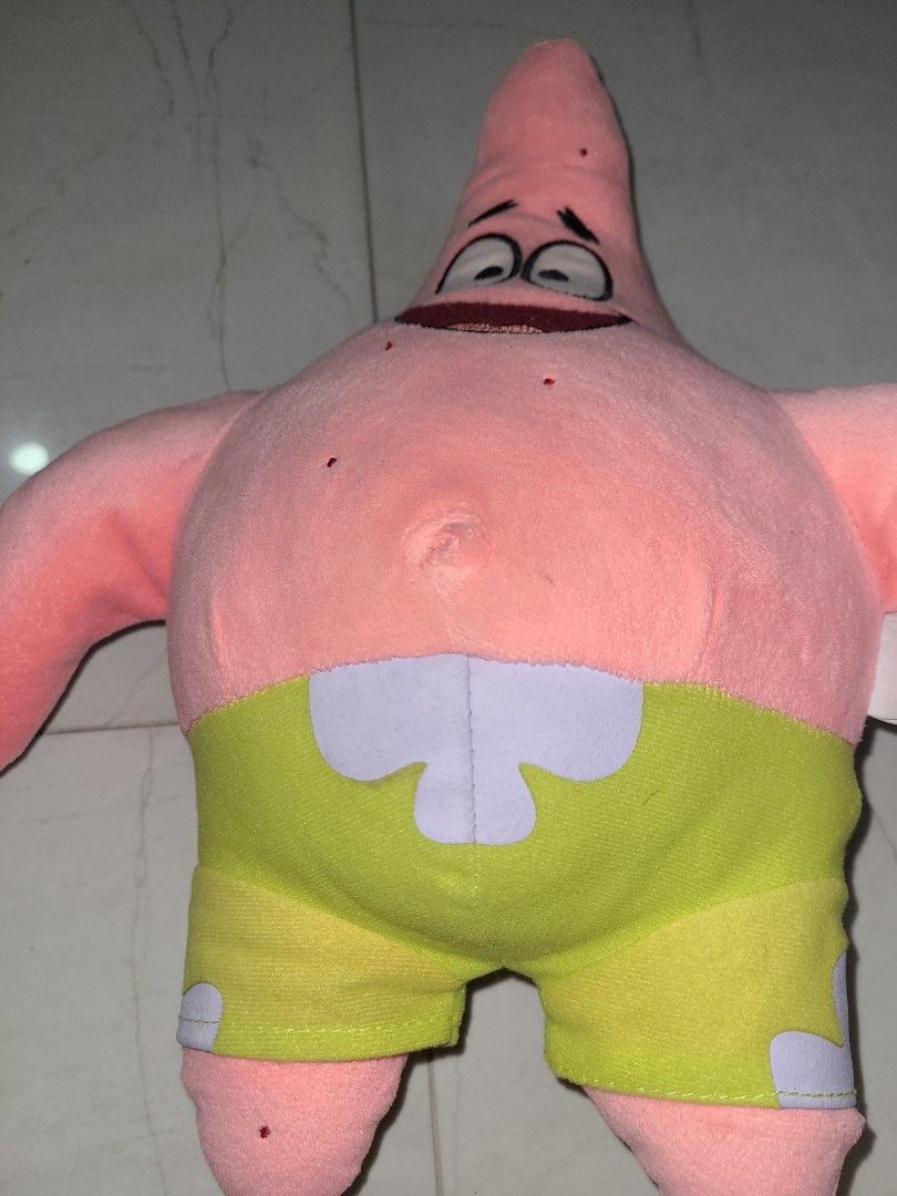 Spongebob Patrick soft toy, Hobbies & Toys, Toys & Games on Carousell
