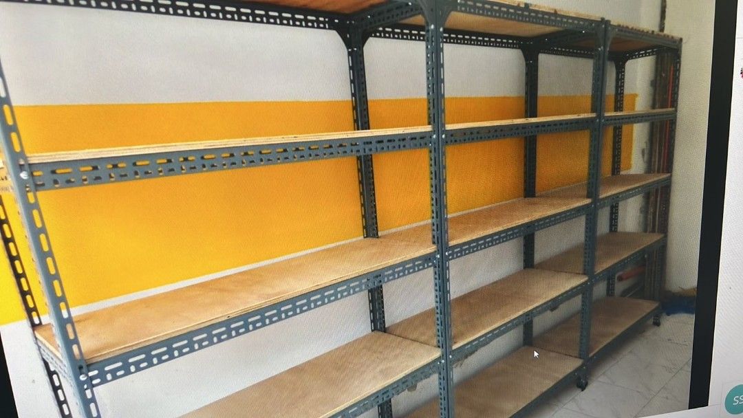 stand alone racks - Steel shelve 5s on Carousell
