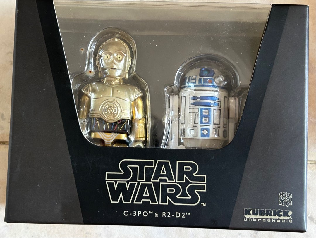Star Wars MEDICOM KUBRICK BEARICK C3PO And R2D2, Hobbies & Toys, Toys ...