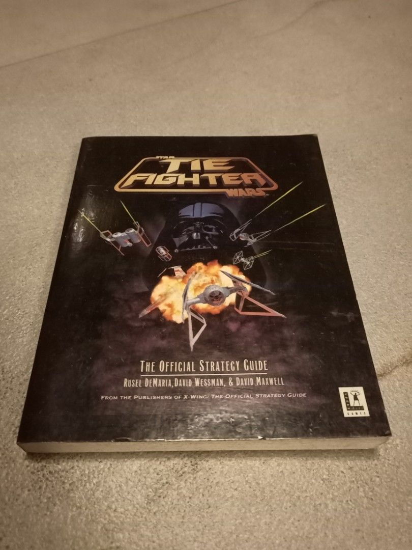 Starwars Tie Fighter Official Strategy Flight simulator game manual ...