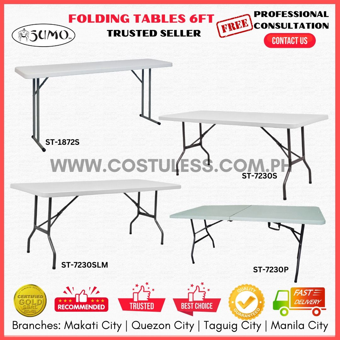 SUMO Folding Tables and Folding Chairs, Commercial Grade tables and ...