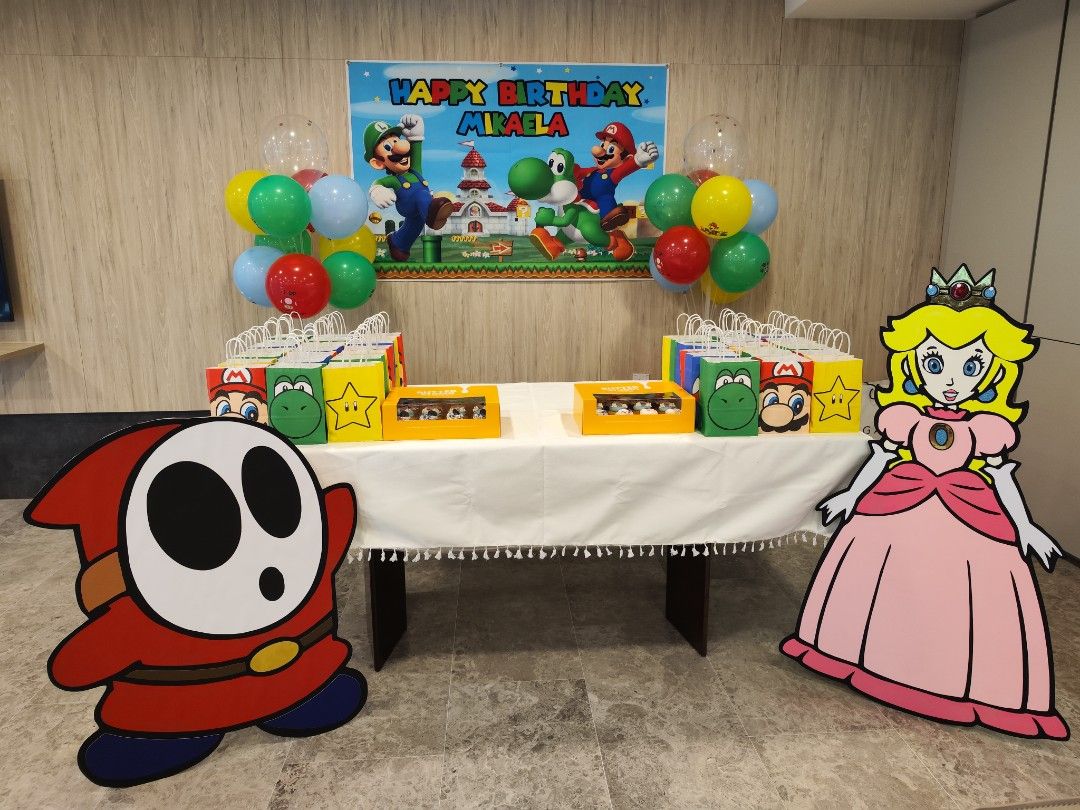 Super Mario Standees, Hobbies & Toys, Stationery & Craft, Occasions ...