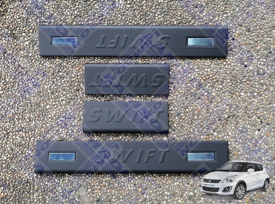 Suzuki Swift 2nd Generation 2012 - 2018 Side Step Sills Scuff Plates ...