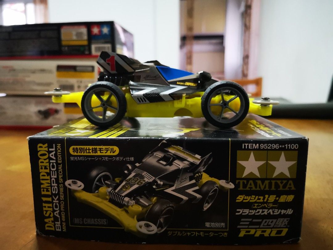 TAMIYA Mini 4WD Dash Emperor Black Special, Hobbies & Toys, Toys ...