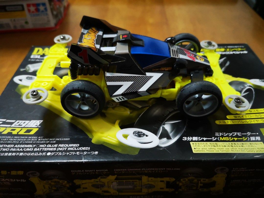 TAMIYA Mini 4WD Dash Emperor Black Special, Hobbies & Toys, Toys ...