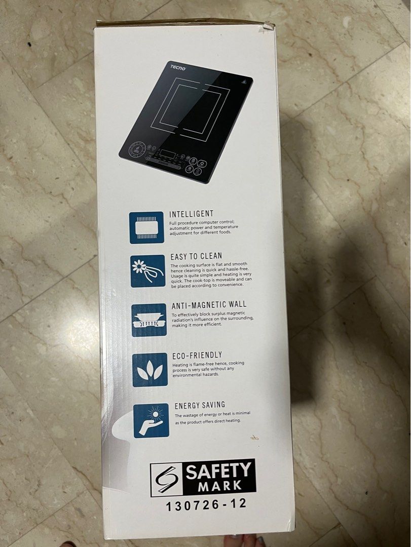Tecno Induction Cooker Model TIC 2100, TV & Home Appliances, Kitchen ...