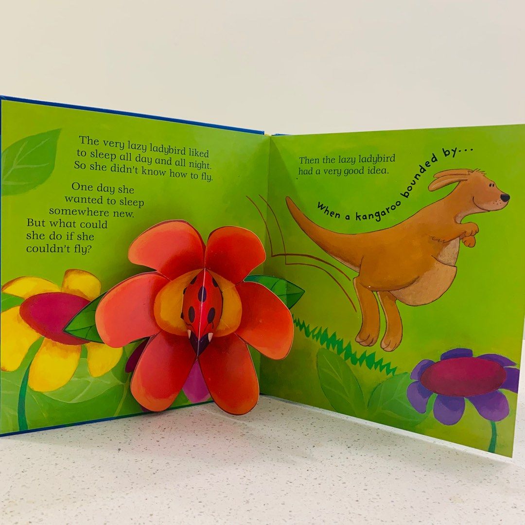 The Very Lazy Ladybug POP-UP book, Hobbies & Toys, Books & Magazines ...